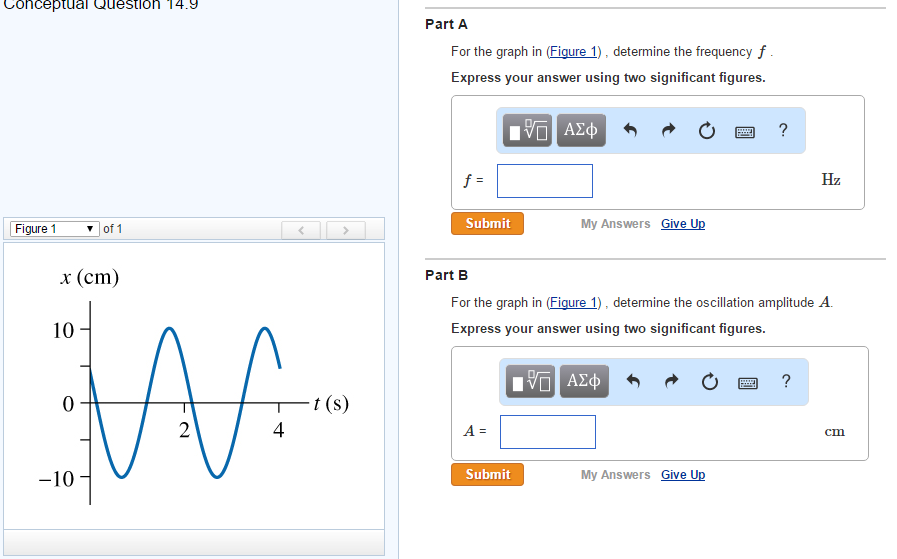 Solved Conceptual Question 14.9 Figure 1 of 1 x (cm) 10 10 T | Chegg.com Solved Conceptual Question 14.9 Figure 1 of 1 x (cm) 10 10 T | Chegg.com