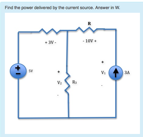 Solved Find the power delivered by the current source. | Chegg.com