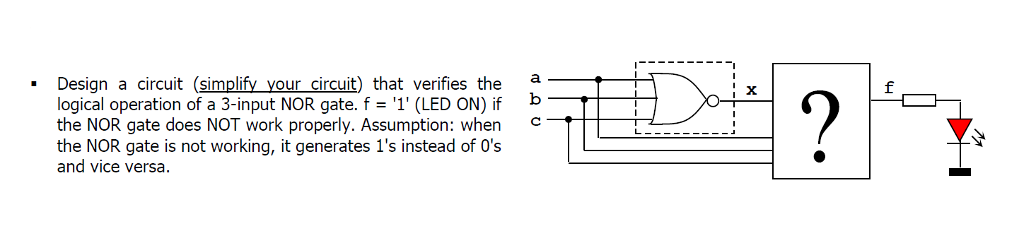 Solved Design A Circuit Simplify Your Circuit That 9270