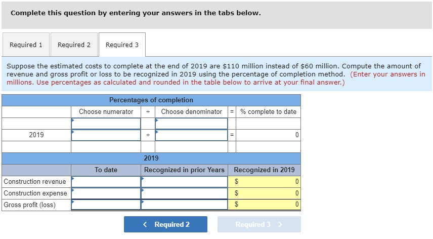 Solved Exercise 5-18 Long-term contract; revenue recognition | Chegg.com