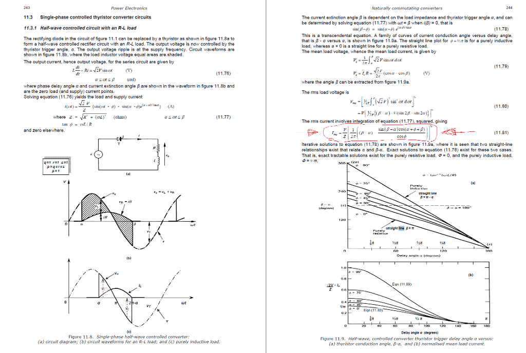 Solved -( -a) out) = (sin(wt - 8) - sin(a - 0). e tan () ) | Chegg.com