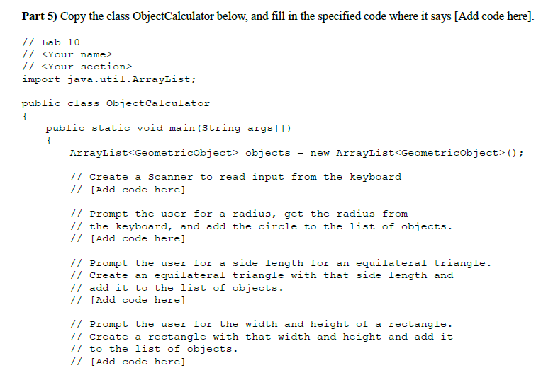 Solved CS 1113 LAB #10: Inheritance and the classpath Dr | Chegg.com