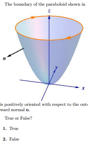 Solved The boundary of the paraboloid shown in is positively | Chegg.com