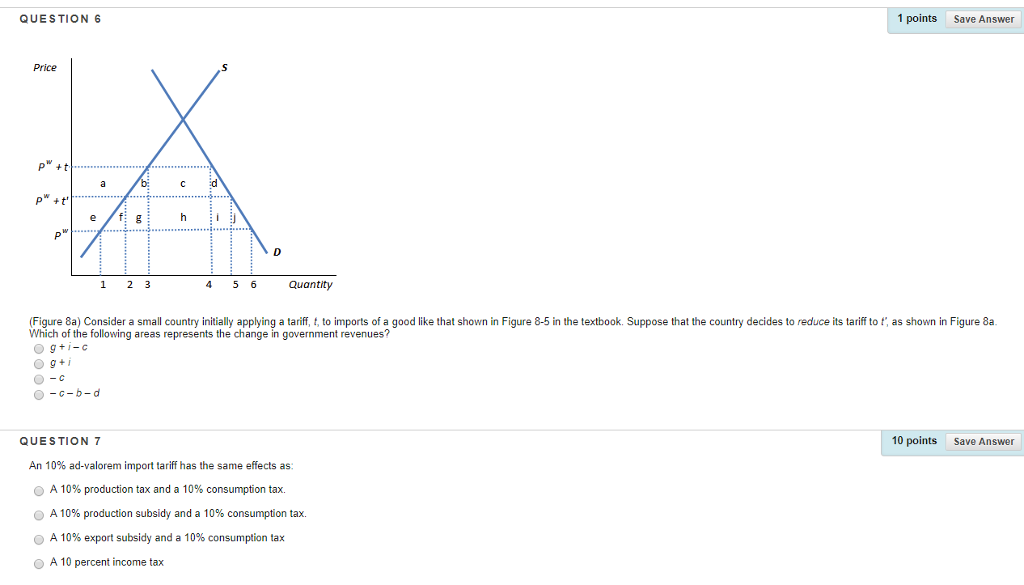 Solved QUESTION 6 1 points Save Answer Price 1 23 Quantity | Chegg.com Solved QUESTION 6 1 points Save Answer Price 1 23 Quantity | Chegg.com