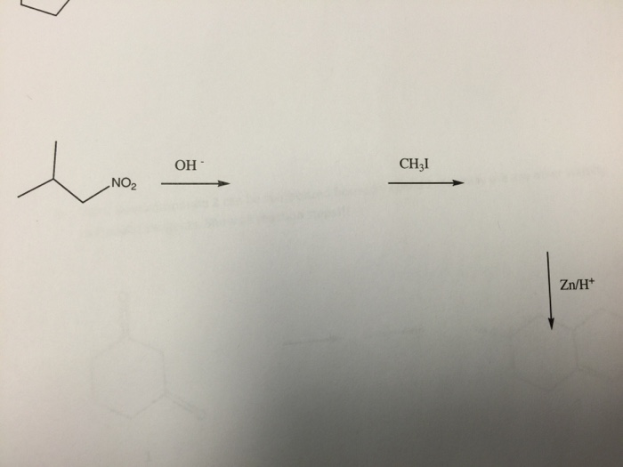 Solved OH CH3l Zn/H | Chegg.com