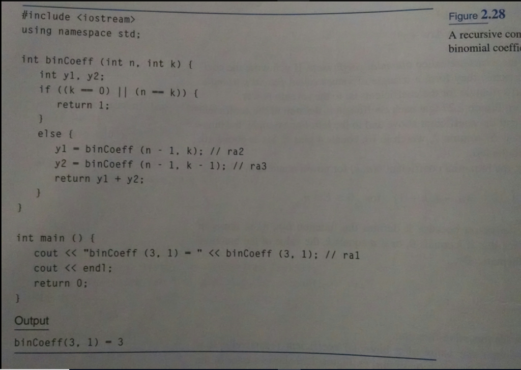 Solved Draw the call tree, as in Figure 2.30, for the | Chegg.com