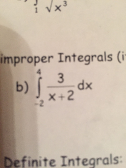 Solved Evaluate the following improper integral | Chegg.com