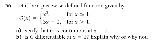 Solved Let G be a piecewise-defined function given by G(x) = | Chegg.com
