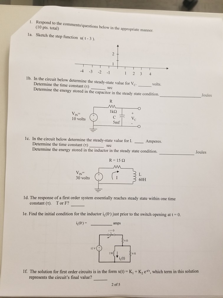 Solved Useful Formulas Voltage Divider R1 Ohm's Law: VR IRXR | Chegg.com