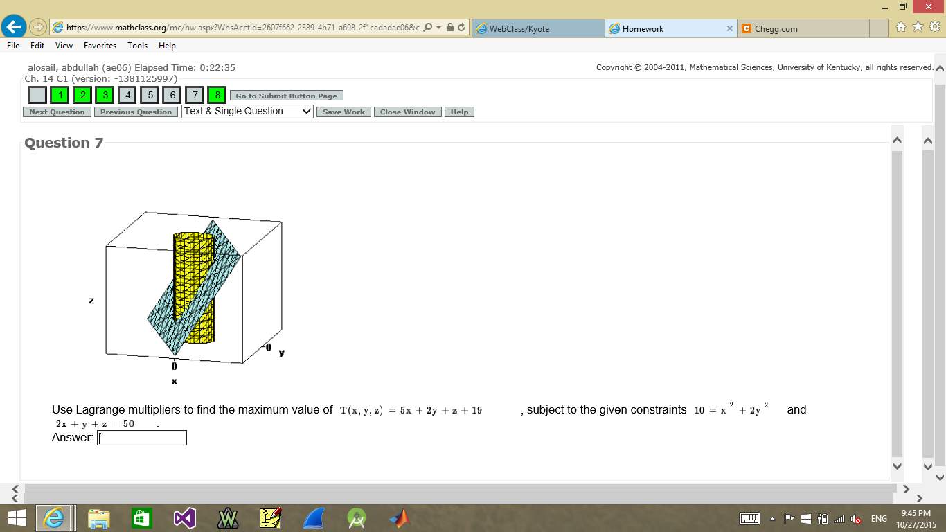 Advanced math Archive | October 28 2015 | Chegg.com