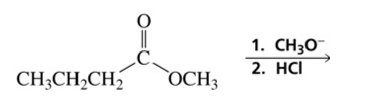 1. CH30 LCHICH-\\OCH 3 2. HCl CH3CH2CH; OCH3 HC CH 12 | Chegg.com