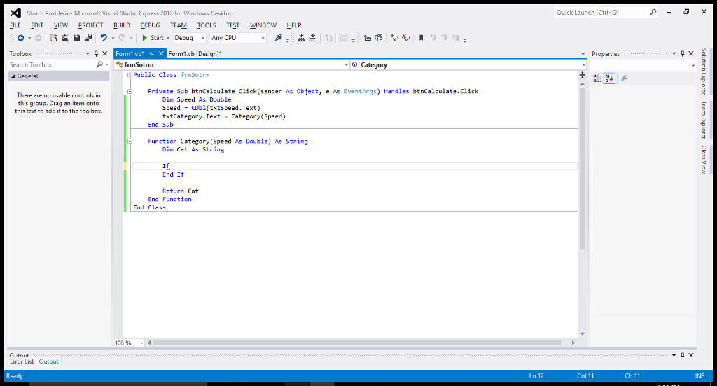 Solved Write a VB application that requests wind speed in | Chegg.com