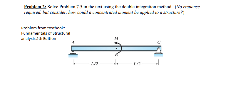 Solved Problem 2 Solve Problem 75 In The Text Using The
