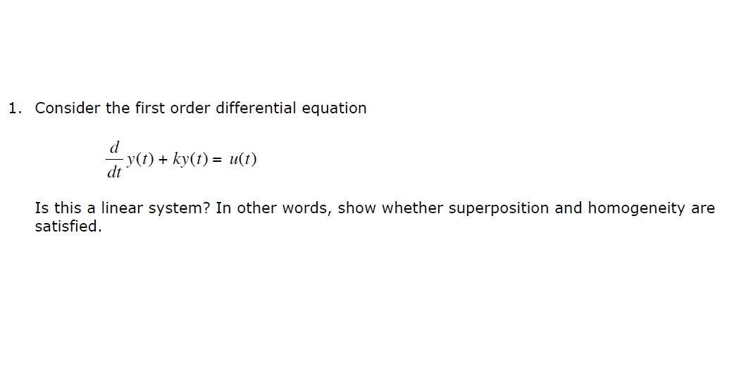Solved Consider the first order differential equation | Chegg.com