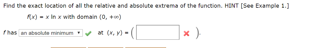 Solved Find the exact location of all the relative and | Chegg.com