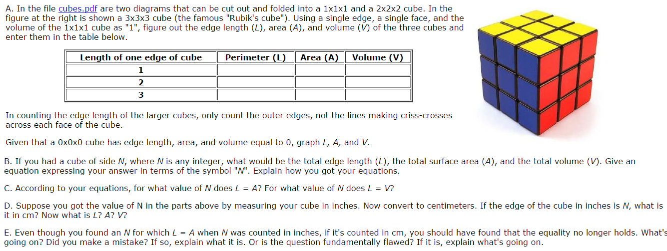 Solved In the file cubes.pdf are two diagrams that can be | Chegg.com