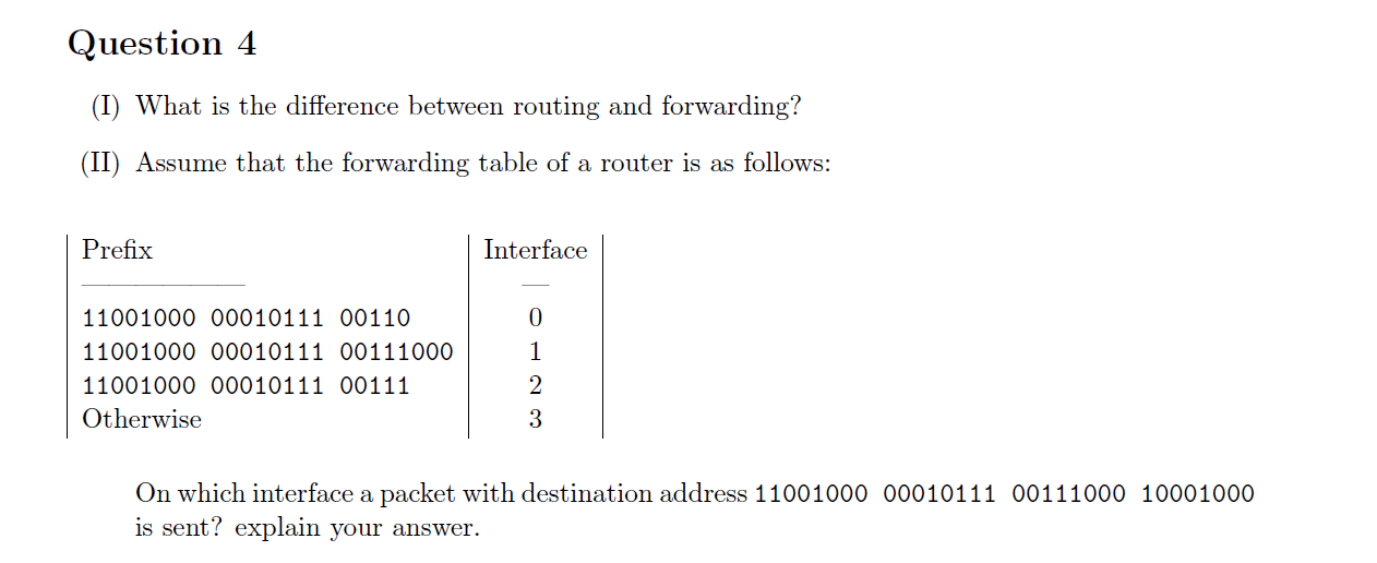 Solved What is the difference between routing and | Chegg.com