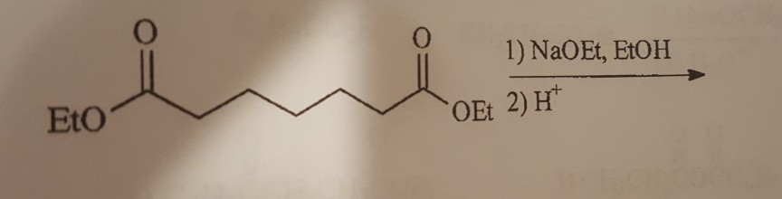 Solved 1) NaOEt, EtOH EtO OEt 2) H | Chegg.com