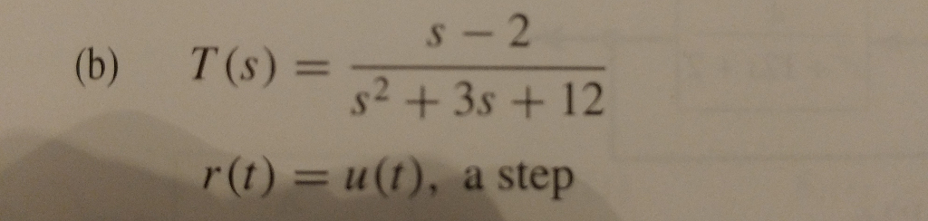 Solved Find the response y(t), t 0, of the second-order | Chegg.com