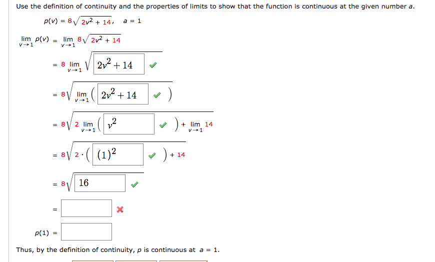 Solved Use the definition of continuity and properties of | Chegg.com Solved Use the definition of continuity and properties of | Chegg.com