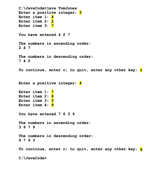 Solved Create a Java console program that satisfies the | Chegg.com Solved Create a Java console program that satisfies the | Chegg.com