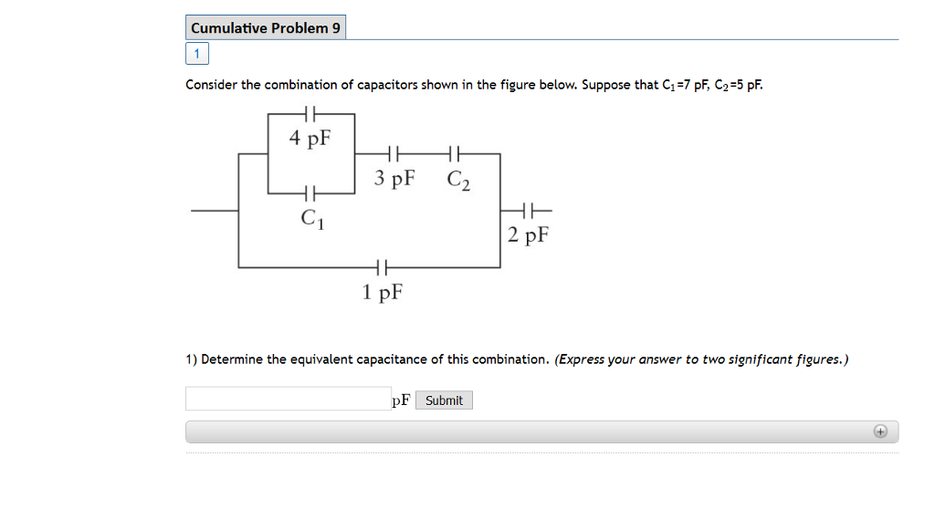 Solved Consider the combination of capacitors shown in the | Chegg.com