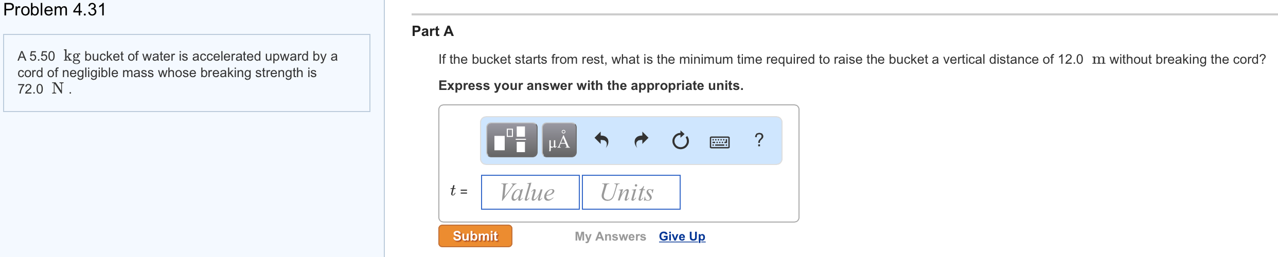 Solved Exercise 4-16 Part A An astronaut's pack weighs 18.3 | Chegg.com