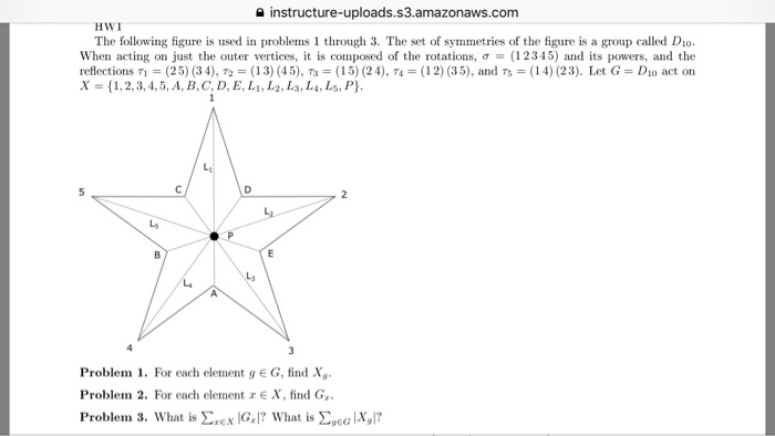Solved instructure-uploads.s3.amazonaws.com HWI The | Chegg.com