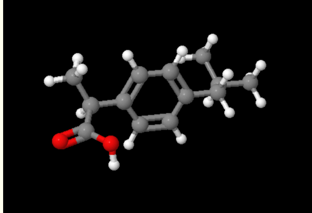 Solved Look up the structural formula for ibuprofen and draw | Chegg.com