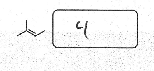 Solved How is this 4 unique hydrogens? I keep thinking that | Chegg.com