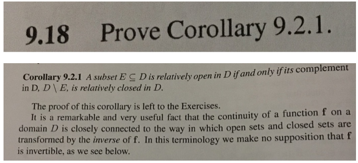 Solved 9.18 Prove Corollary 9.2.1 its complement Corollary | Chegg.com Solved 9.18 Prove Corollary 9.2.1 its complement Corollary | Chegg.com