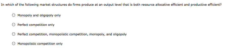Solved In which of the following market structures do firms | Chegg.com Solved In which of the following market structures do firms | Chegg.com