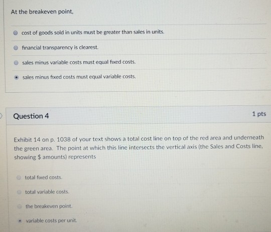 Solved Variable costs per unit vary inversely with changes | Chegg.com