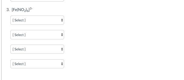 Solved Question 2 1 pts ldentify what kind of ligand (weak | Chegg.com