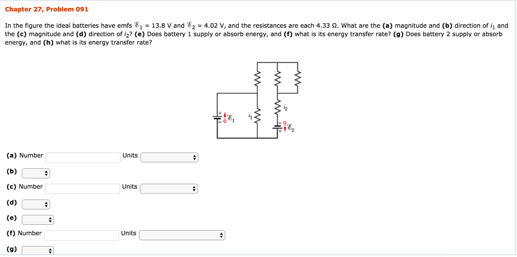 Solved Chapter 27, Problem 091 In the figure the ideal | Chegg.com