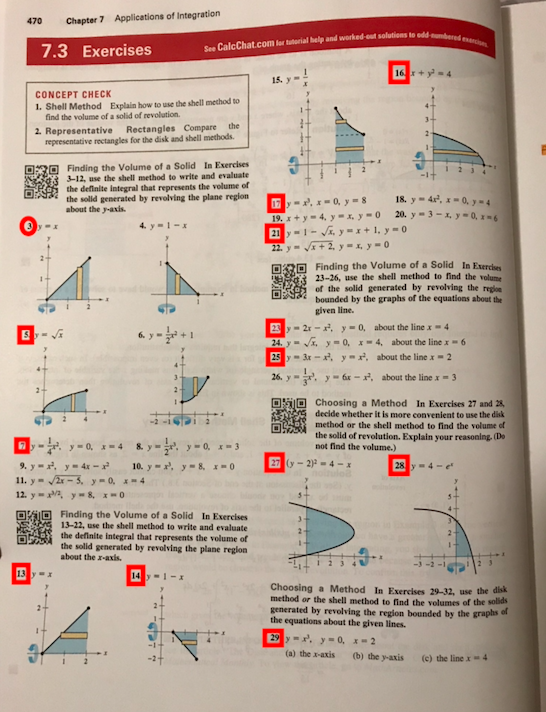 Solved 7.1 Exercises See CalcChat.com for tutorial help and | Chegg.com