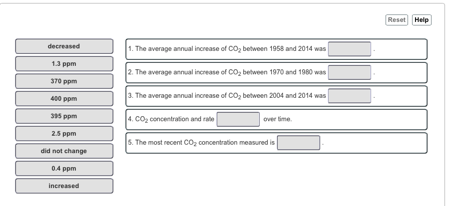 Solved Part A - Reading Records of Modern Global Temperature | Chegg.com