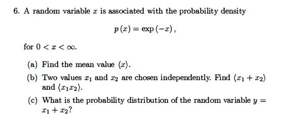 Solved A random variable x is associated with the | Chegg.com