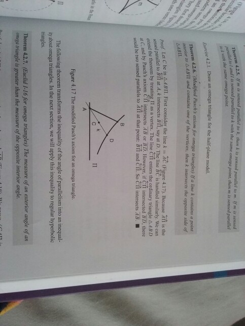 Solved 42 Properties of Lines and omega Triangles 165 on the | Chegg.com