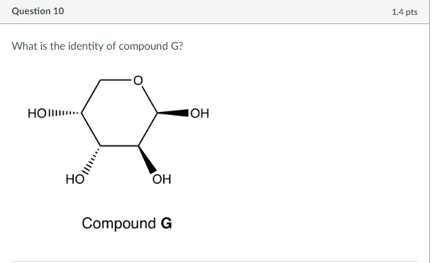 Solved What is the identity of compound G? | Chegg.com