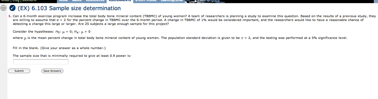 Can a 6-month exercise program increase the total | Chegg.com