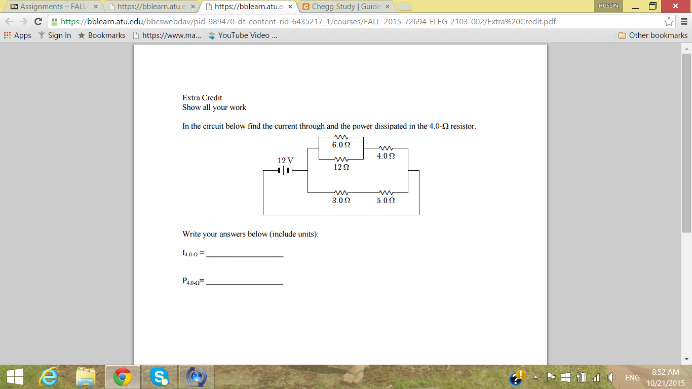 Solved Assignments-FALL. x (凸https://bblearn.atue x | Chegg.com