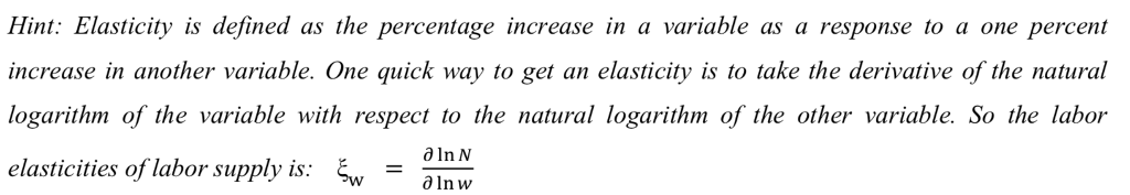 Solved Part 1. Consider a representative consumer whose | Chegg.com