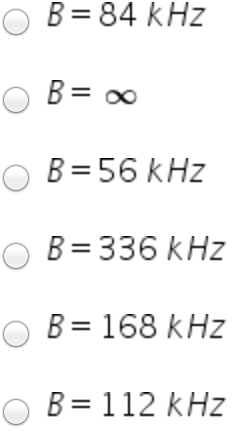 Solved Problem 6 A binary encoded signal with a bit-rate | Chegg.com