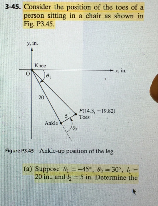 Solved 3-18. Consider the two-link planar robot shown in | Chegg.com