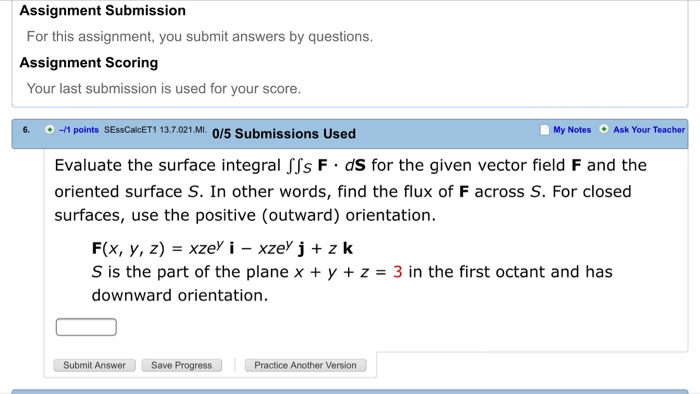 Solved Evaluate the surface integral double integral_s F | Chegg.com