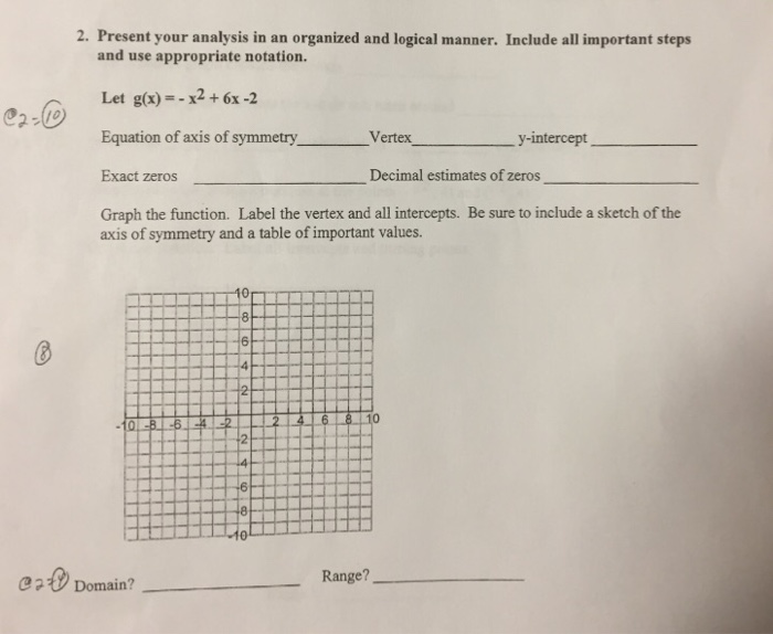Solved Present your analysis in an organized and logical | Chegg.com