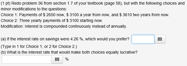 Solved Redo problem 36 from section 1.7 of your textbook | Chegg.com