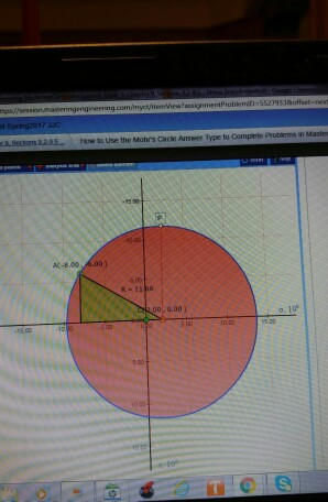 mark radial line PC and point Q on the mohr's circle. | Chegg.com