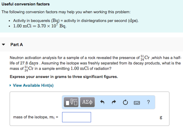 Solved Useful conversion factors The following conversion | Chegg.com